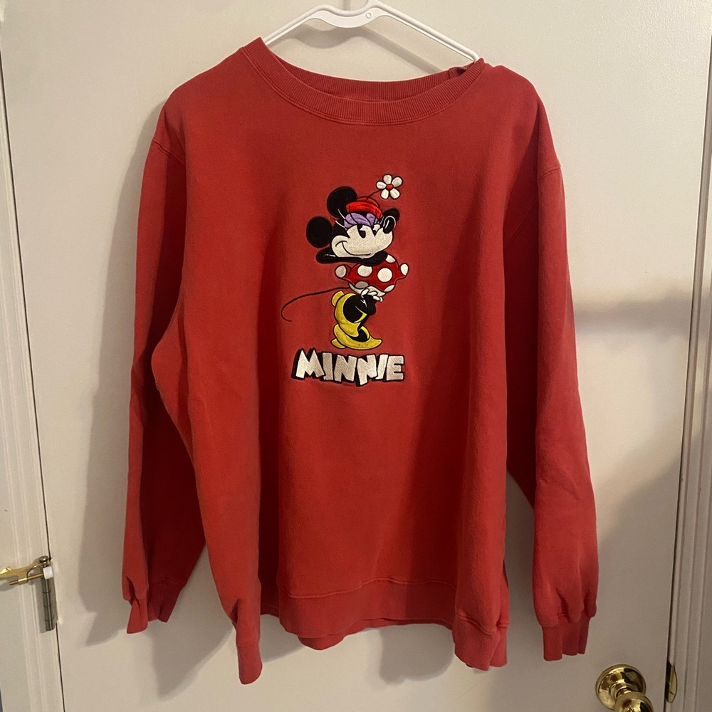 Y2k Vintage Minnie Mouse Disney Store Crewneck - Gem